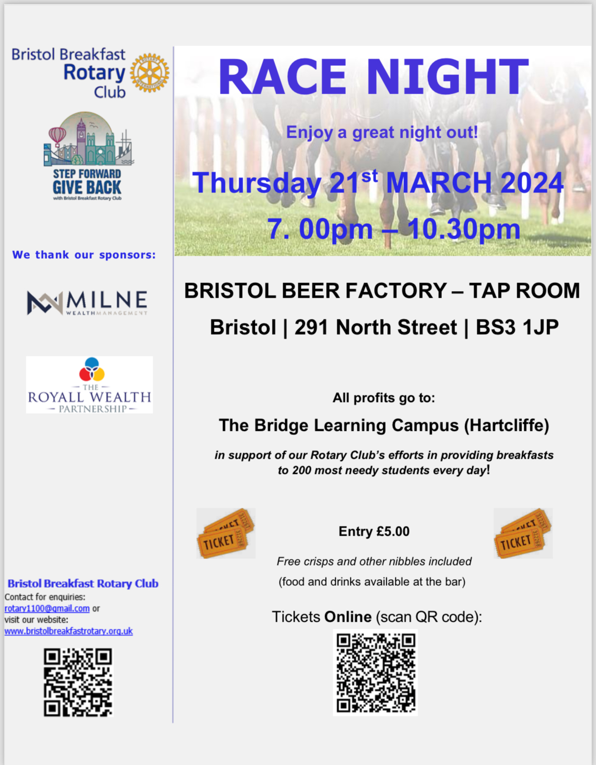 Fancy a night at the races? - South Bristol Voice